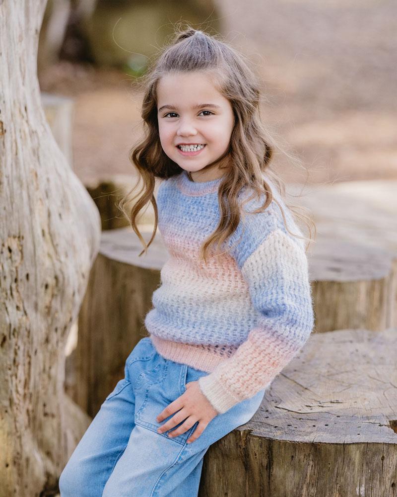 GIRLS OMBRE KNITTED JUMPER 3-7 YRS – Minihaha