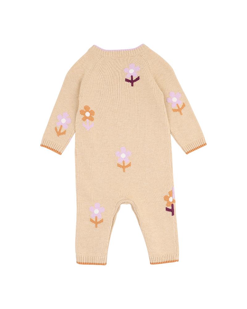 TUTU TIGERS FLOWERS KNITTED ROMPER – Minihaha