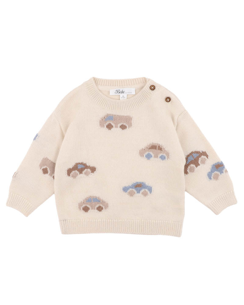 ALVIN AUTOMOBILE KNITTED JUMPER – Minihaha