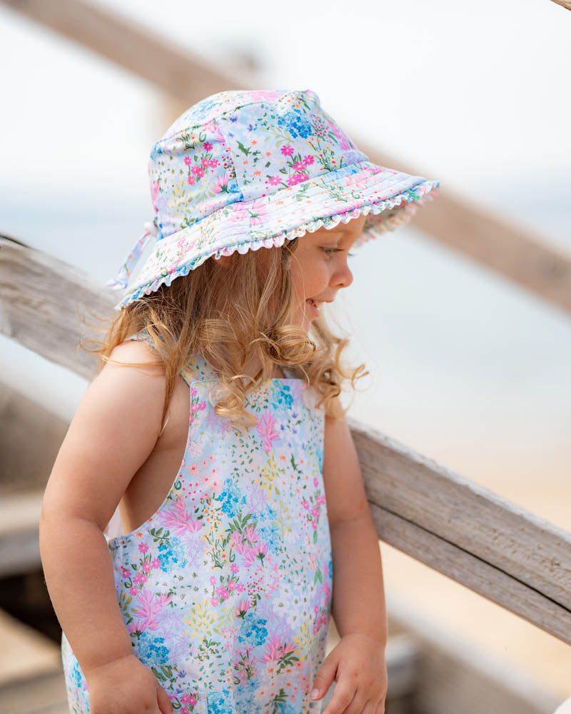 LULA SWIM HAT WITH QUICK RELEASE NECK TIE – Minihaha
