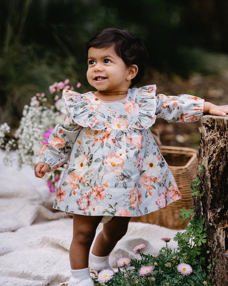LYLA PRINT OVERLAY DRESS – Minihaha