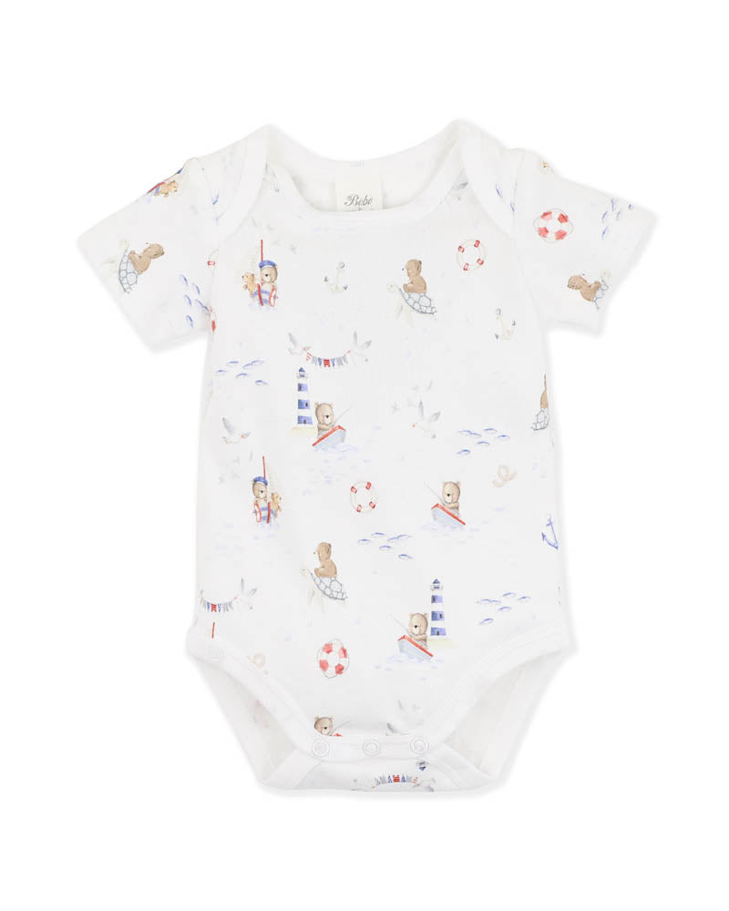 AXEL PRINT ORGANIC BODYSUIT – Minihaha