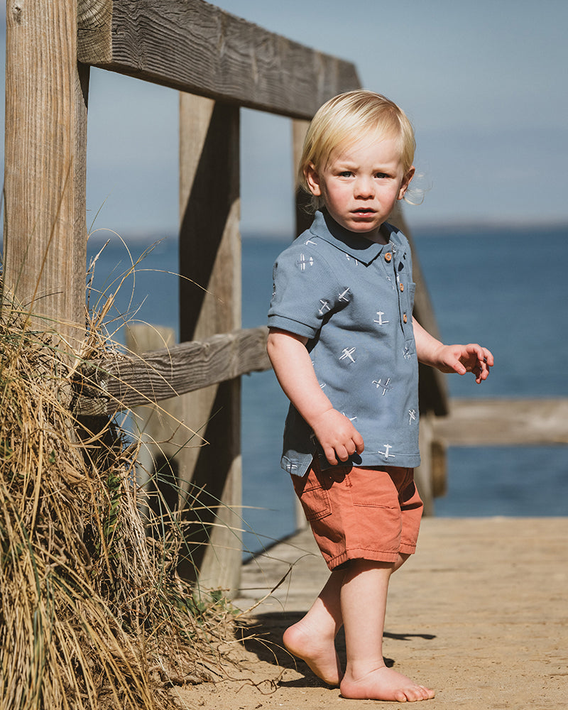 BOYS RUST SHORTS – Minihaha