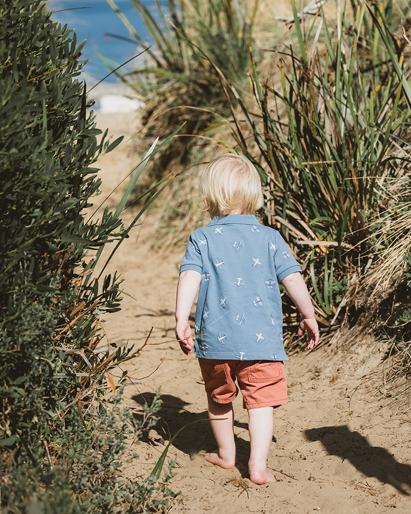 BOYS RUST SHORTS – Minihaha