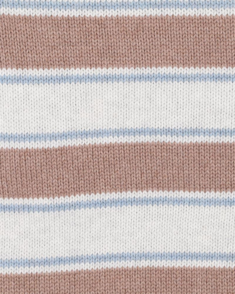 ALVIN STRIPE ORGANIC KNITTED JUMPER – Minihaha