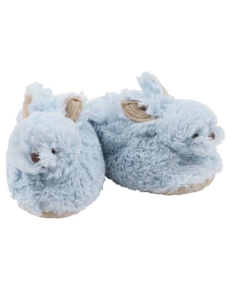 Little Bunny Slippers Pale Blue - Cozy & Cute | Minihaha