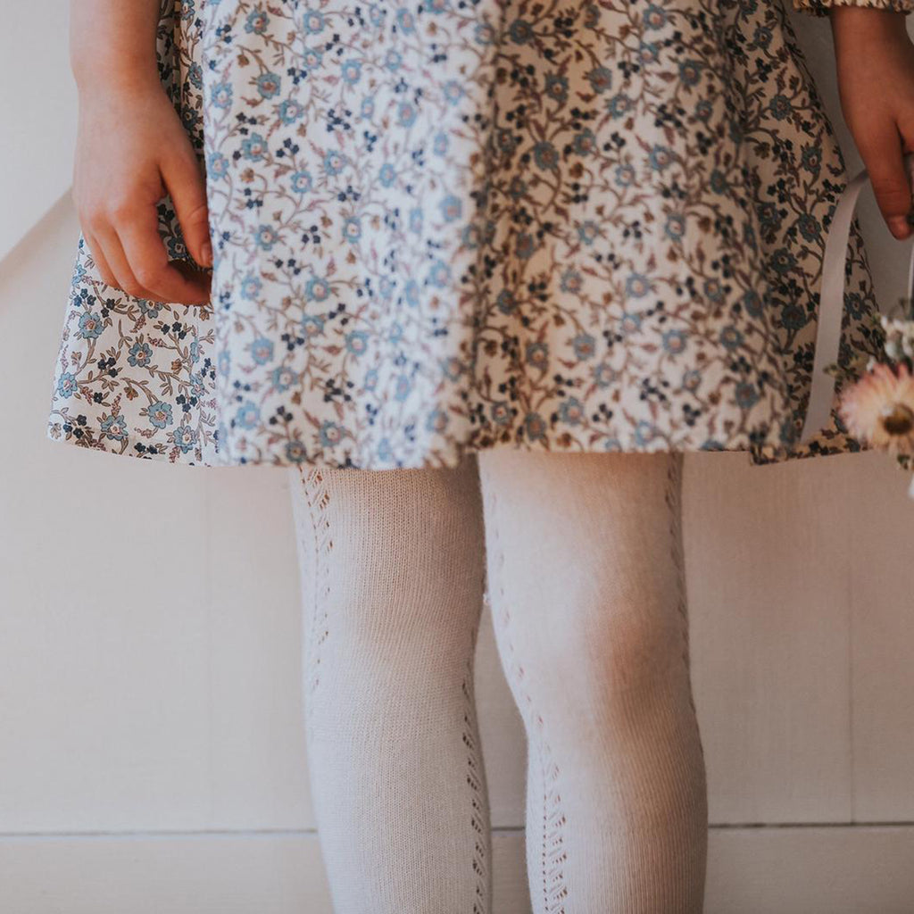 Open Work Ivory Tights | Minihaha